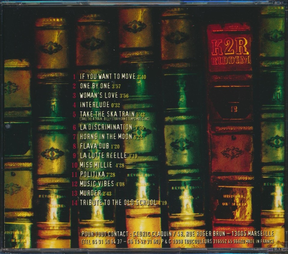 CD K2R Riddim - Carnet De Roots | eBay