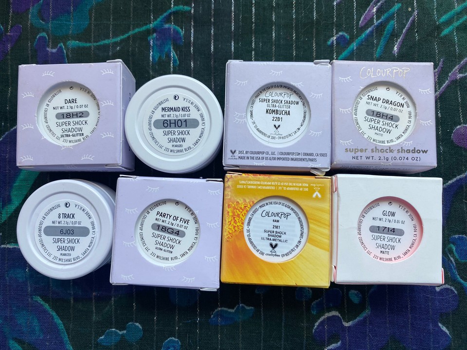 Colourpop Super Shock Shadow - Pick your shade - READ | eBay