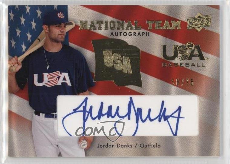 2008 Upper Deck - USA Baseball National Team Blue Ink Autographs #USA ...