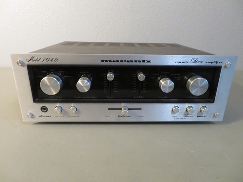 Vintage Marantz 1040 Console Stereo Power Amplifier Made in Japan ...