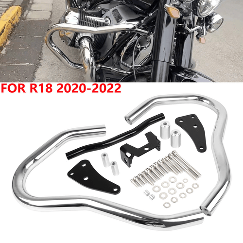 Chrome Engine Guard Highway Crash Bar Bumper Protector Fit For BMW R18 ...