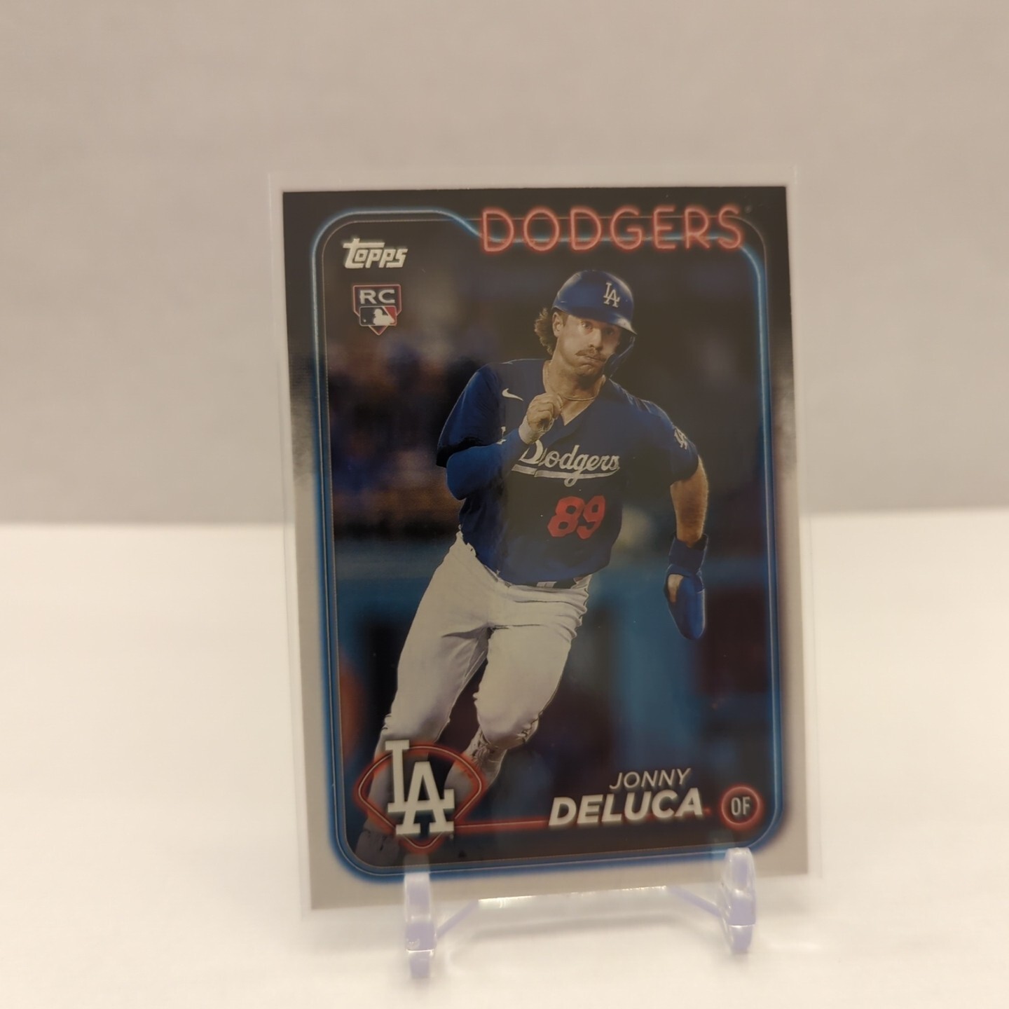 2024 Topps Series 1 - #233 Jonny Deluca/Los Angeles Dodgers/OF/Rookie ...