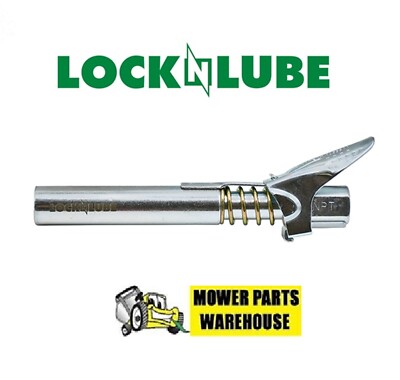 LOCKNLUBE GREASE GUN COUPLER XL WON'T LEAK RATED TO 10,000 PSI LOCK-N ...