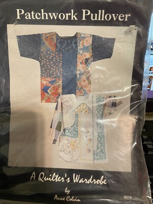 Patchwork Pullover ~ A Quilter's Wardrobe Anne Colvin Shirt Pattern ...