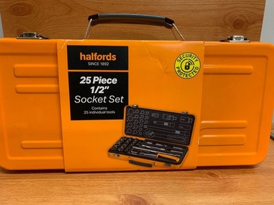Halfords 25 Piece 1/2" Drive Metric Socket Set | eBay UK