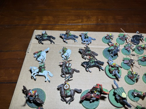 Games Workshop Lord Of The Rings Rohan Army Lot Of 50+ Miniatures ...