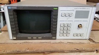 HP 70206A System Graphics Display Powers Up Dim Display #3 | eBay