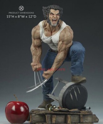 Sideshow Wolverine Resin Statue Model Collection EX Deluxe Edition Only ...