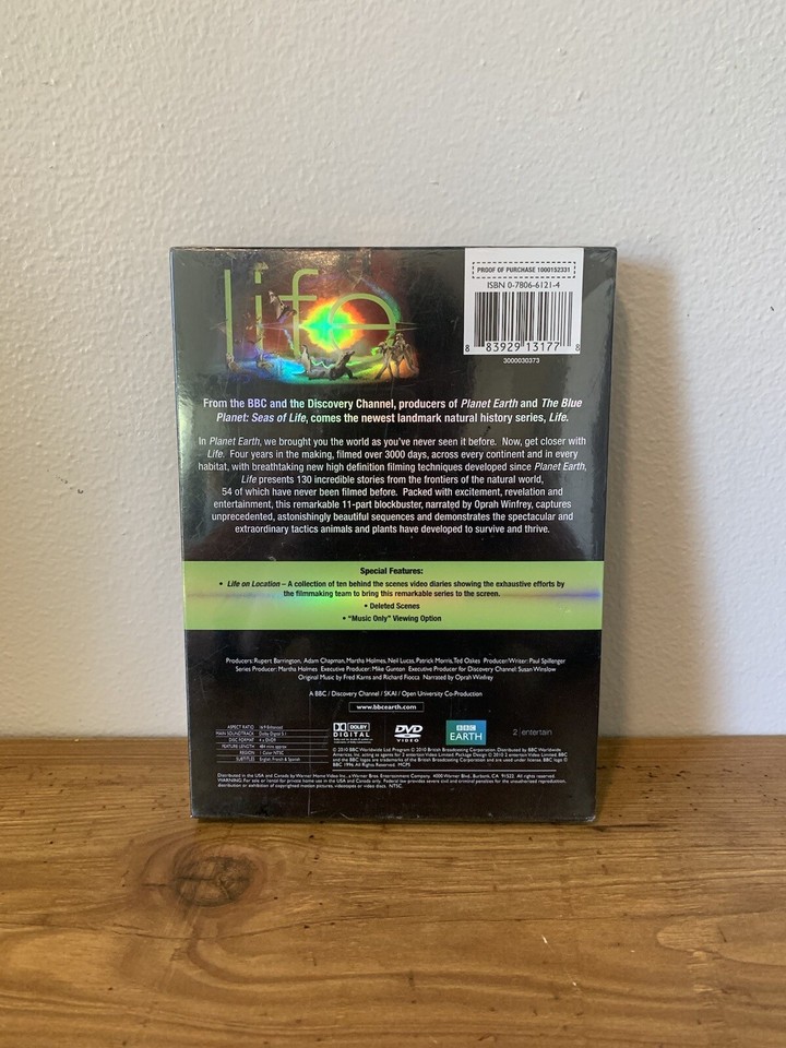 LIFE - DVD - NEW - SEALED - BBC Earth - Discovery - Planet Earth ...