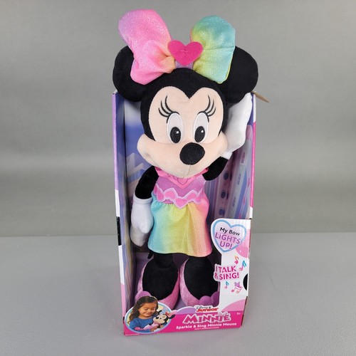 Disney Junior Singing Minnie Mouse Mickey Sings Phrases Talking Doll ...