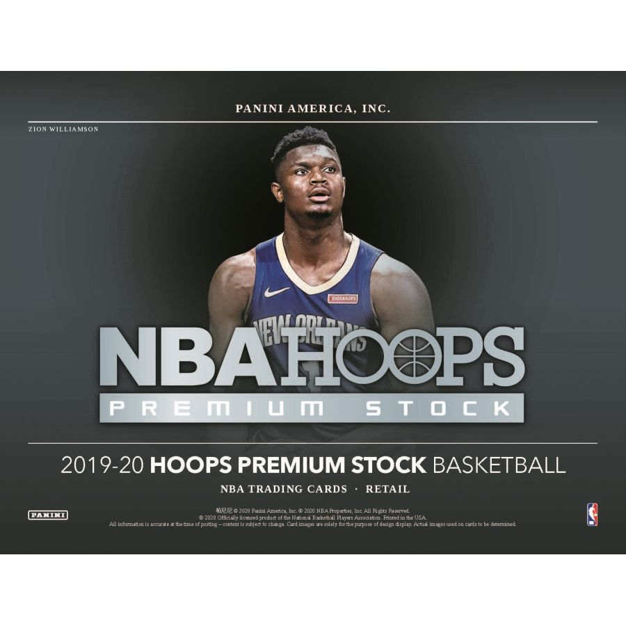 2019-20 Hoops Premium Stock NBA Multi Pack BOX FACTORY SEALED 19PAKHPS ...