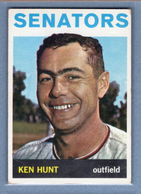 1964 Topps #294 Ken Hunt VG-EX GO441 | eBay