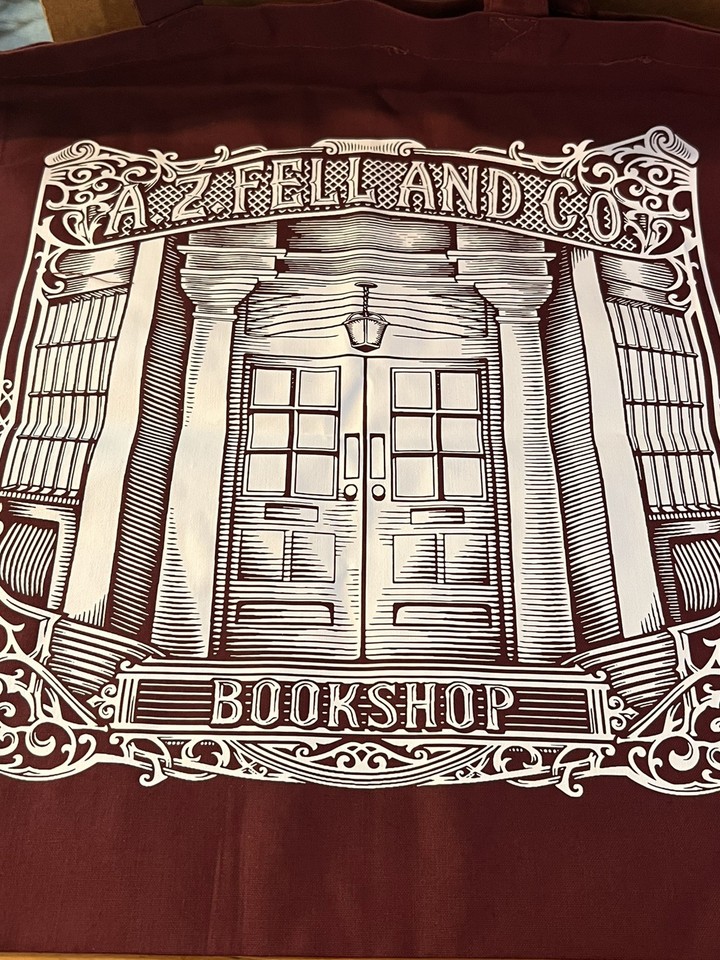 Good Omens Aziraphale Tote & Mug Kickstarter Excl AZ Fell & Co Michael ...