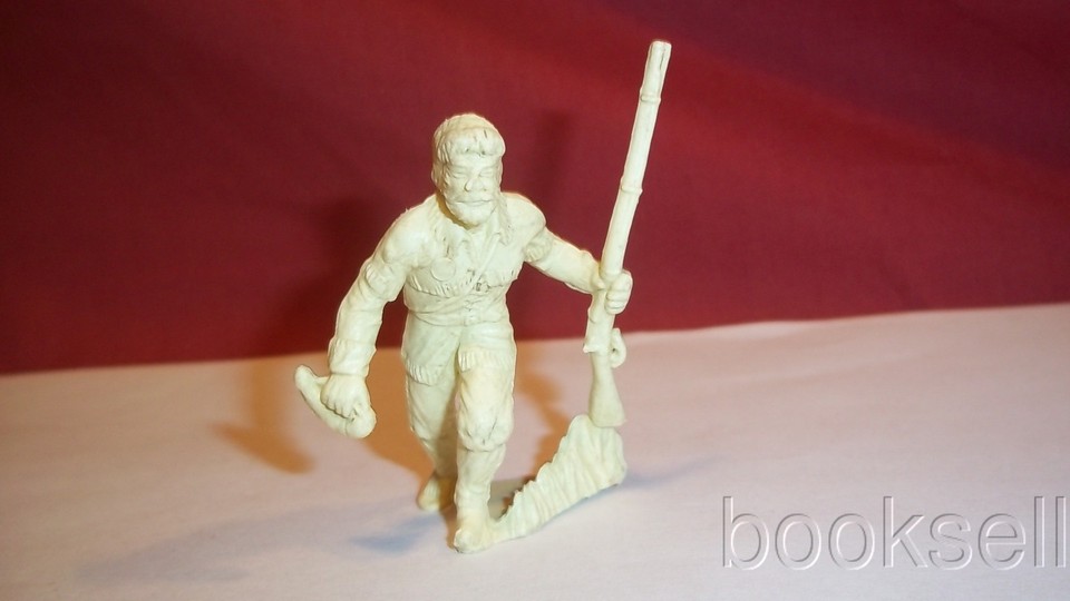 ORIGINAL 1950S MARX 60MM SP CREAM REVISED FRONTIERSMAN FROM FT. APACHE ...