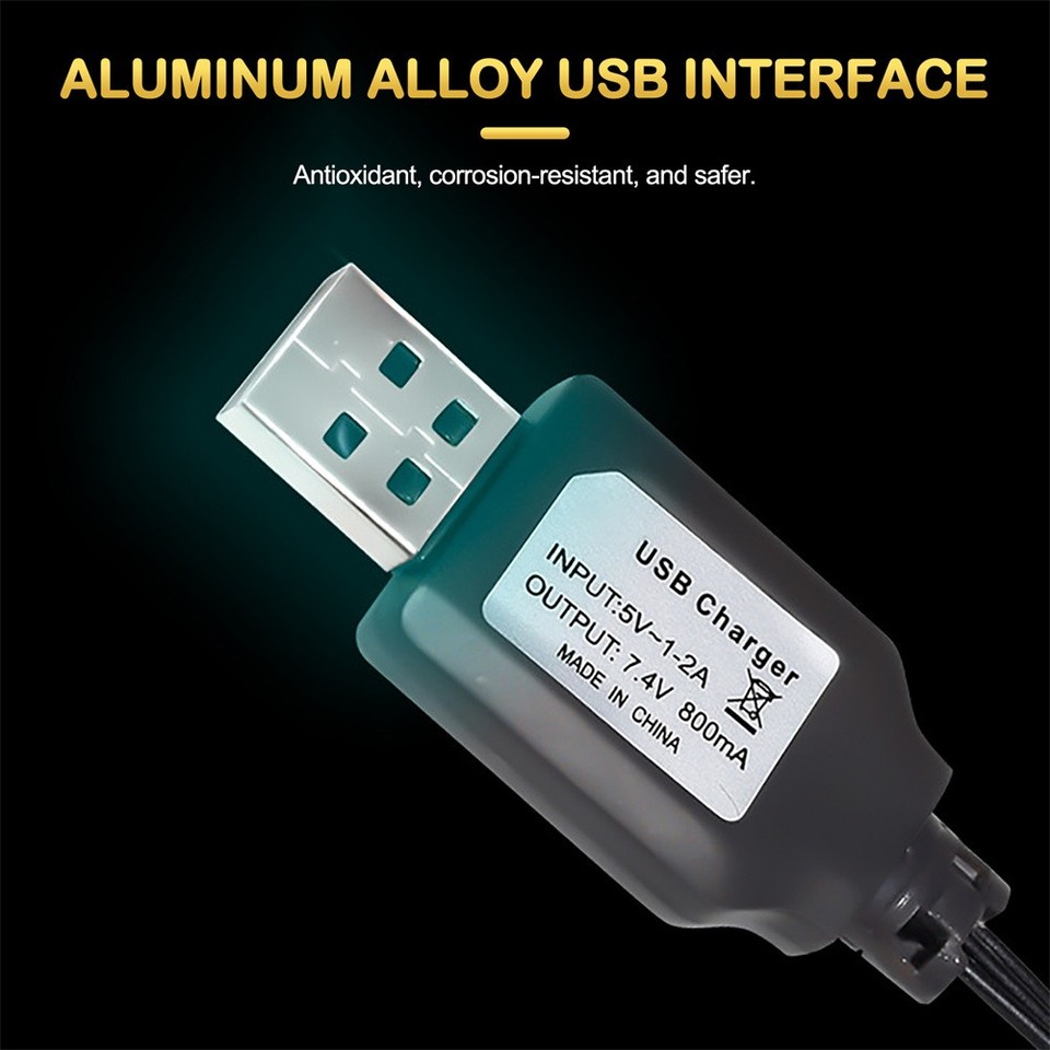 USB 7.4V RC Model Battery Charger - sm-3p Connector | eBay