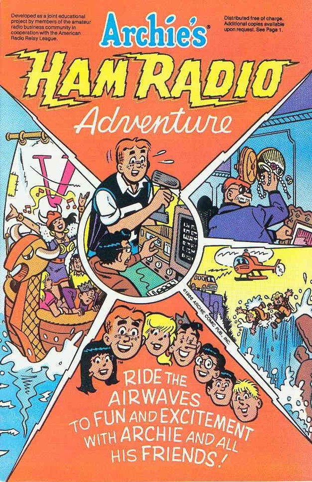 Archie's Ham Radio Adventure Giveaway #1 FN; Archie | we combine ...
