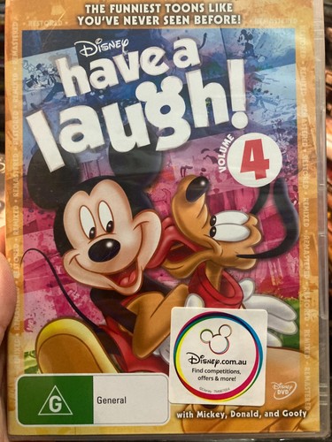 Walt Disney Have A Laugh Volume 4 NEW/sealed region 4 DVD (animated ...