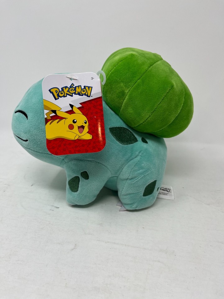 Jazwares Pokémon Bulbasaur Plush Official Licensed Merchandise Closed ...