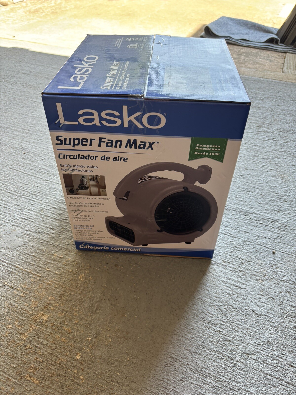 Lasko Super Fan Max Multi-Purpose Compact Air Mover-Elite Collection | eBay
