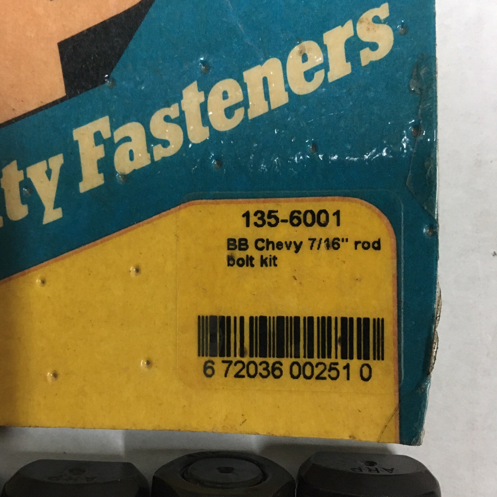ARP Connecting Rod Bolts 135-6001 Hi-Perf 7/16 Chromoly for BBC Dimple ...