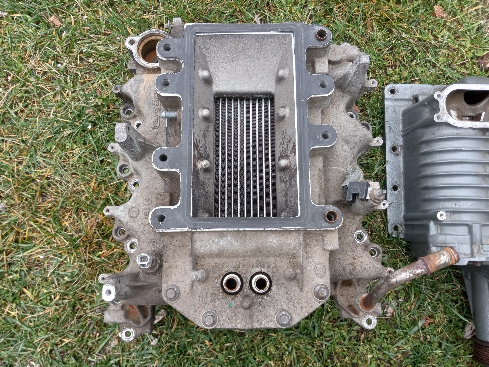 1999-2000 Ford Lightning 5.4L Harley Supercharger Setup M112 Eaton F150 ...