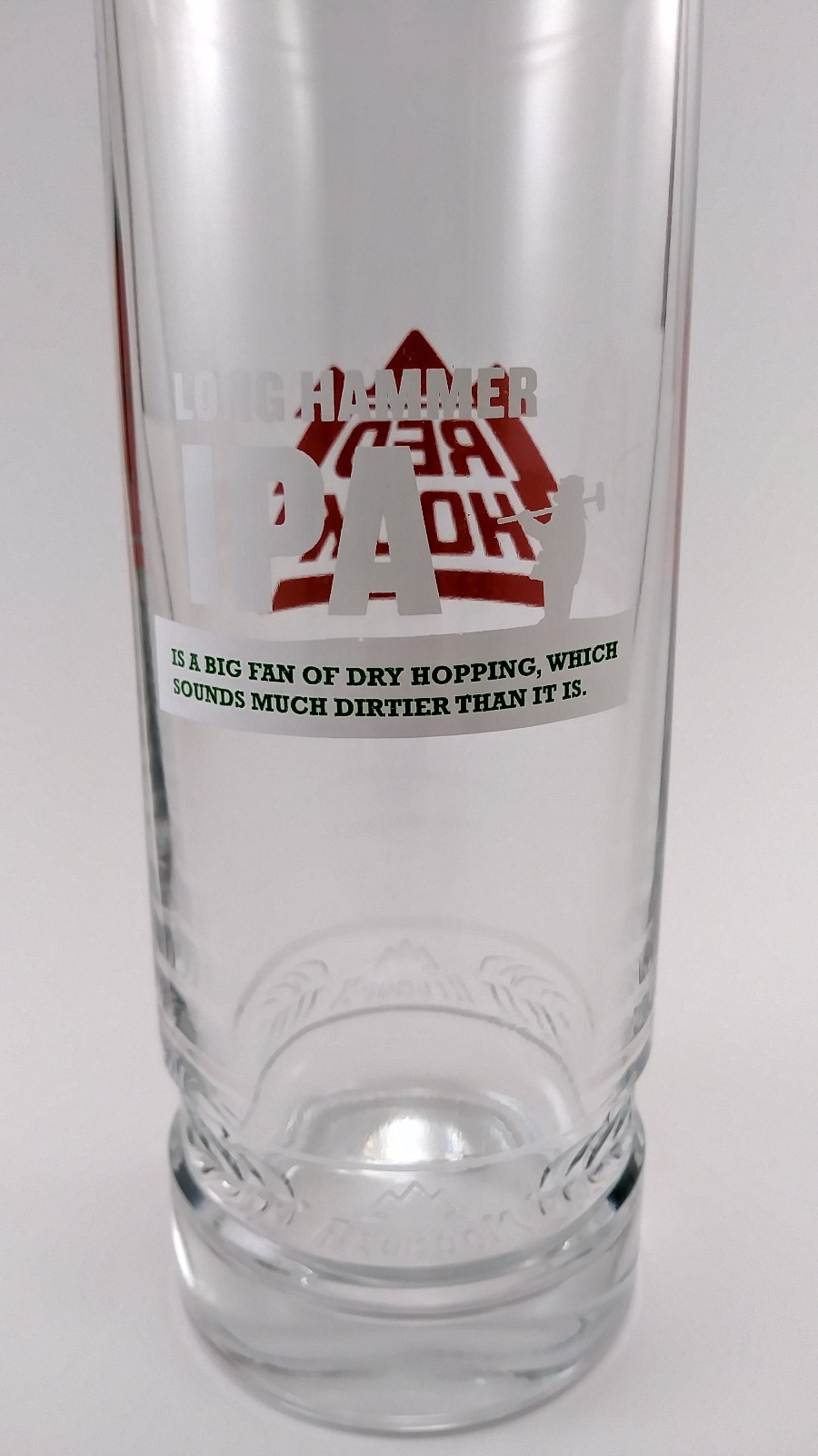 Red Hook Brewery Long Hammer IPA 16 Ounce Beer Glass Stange | eBay