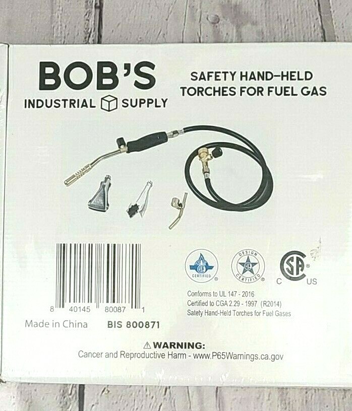 BISupply Hand Held Propane Torch Kit - 50in Handheld Torch with Hose ...