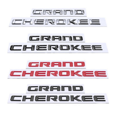 Für Jeep WK2 WJ SRT SRT8 13-19 Grand Cherokee Embleme Aufkleber Logo ...
