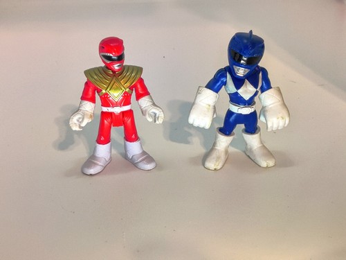 Fisher-Price Imaginext - Power Rangers Red Ranger & Playschool Blue ...