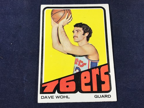 L3-53 BASKETBALL CARD - DAVE WOHL PHILADELPHIA 76ers - CARD #99 - 1972 ...