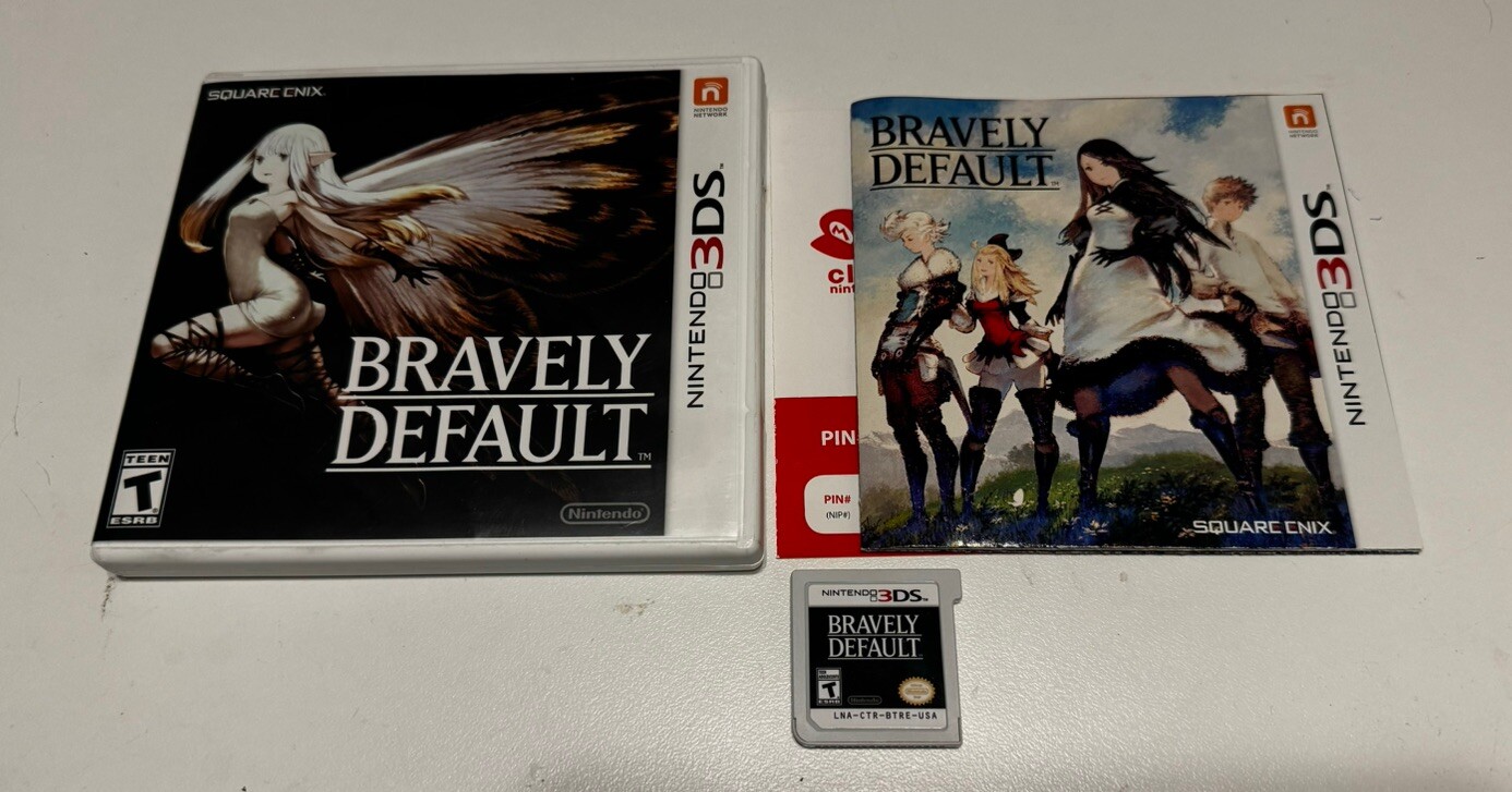 Bravely Default Nintendo 3DS Complete CIB Authentic Tested | eBay