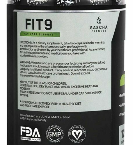 FIT 9 Sascha Fitness 💥 Fat Loss Weight Support Fat Loss Support 5/5 ...