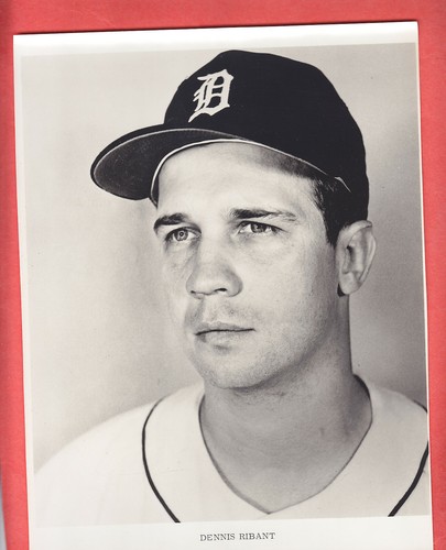 1968 TIGERS TEAM ISSUED GLOSSY 8 X 10 DENNIS RIBANT | eBay