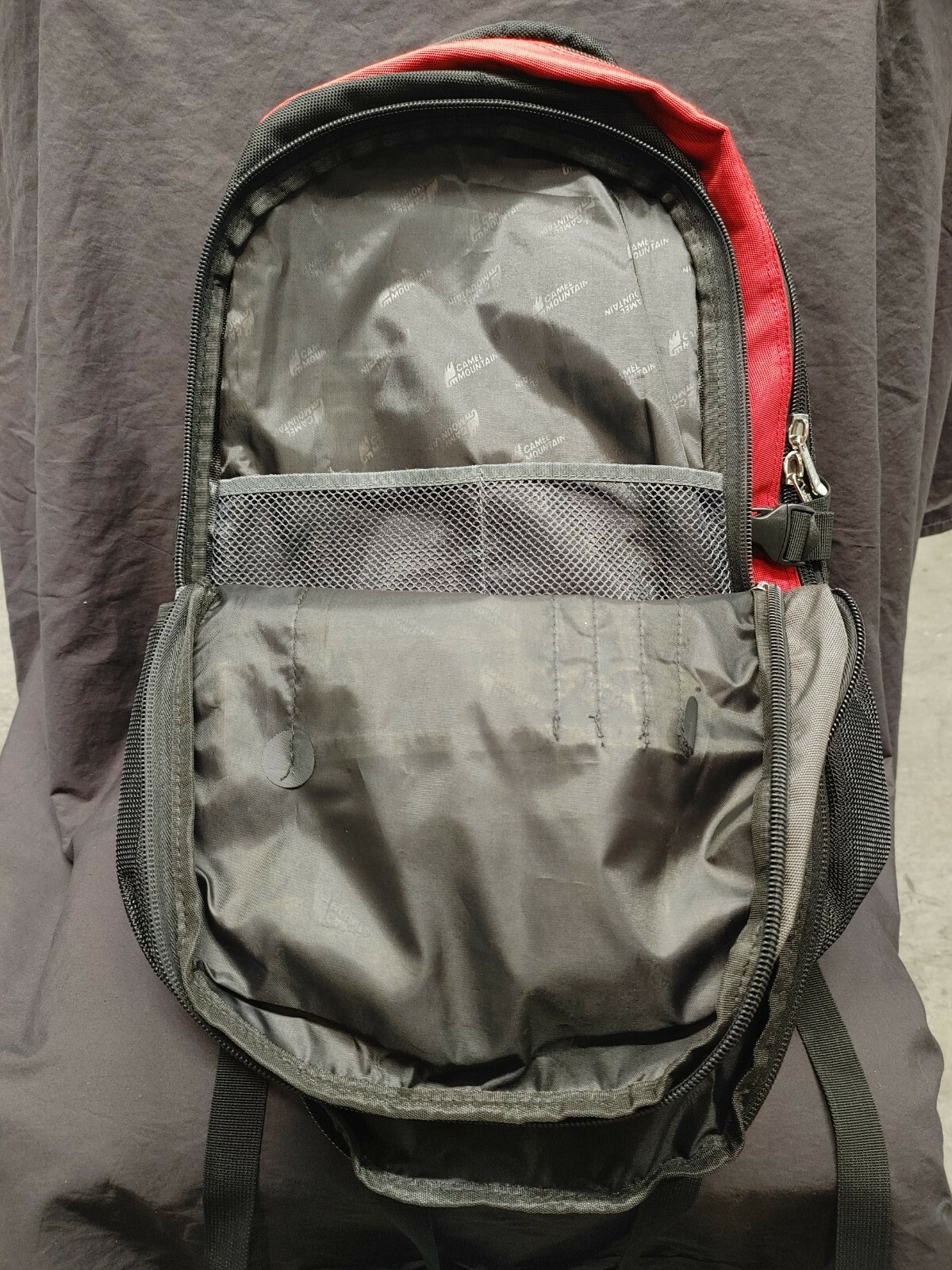 Camel Mountain Backpack Red Fortinet | eBay