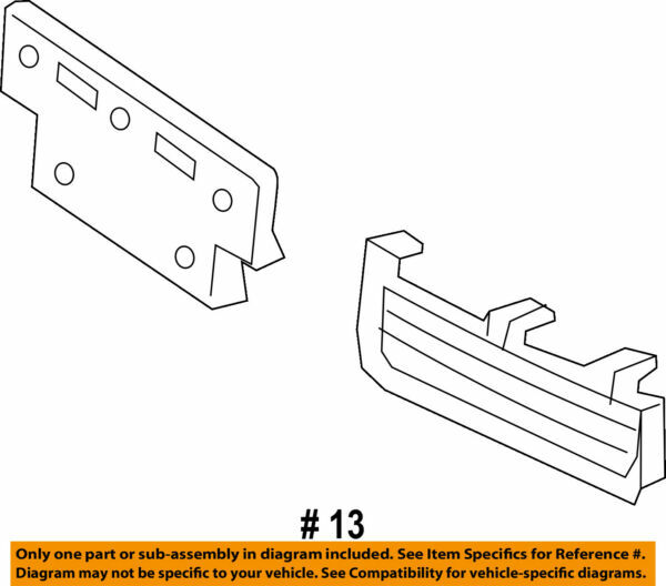 5212960030 Genuine Toyota Cover Front Bumper Lower 52129-60030 for sale ...