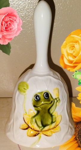 Vintage Neil the Frog RARE Dinner Bell Sears Collection 1970s Ceramic ...