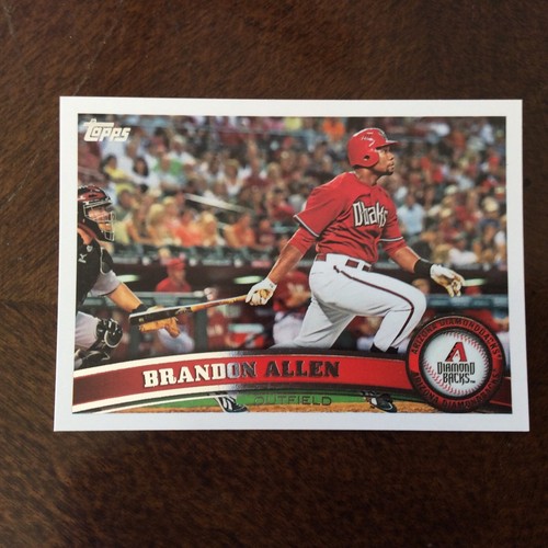 2011 Topps #457 Brandon Allen Arizona Diamondbacks | eBay