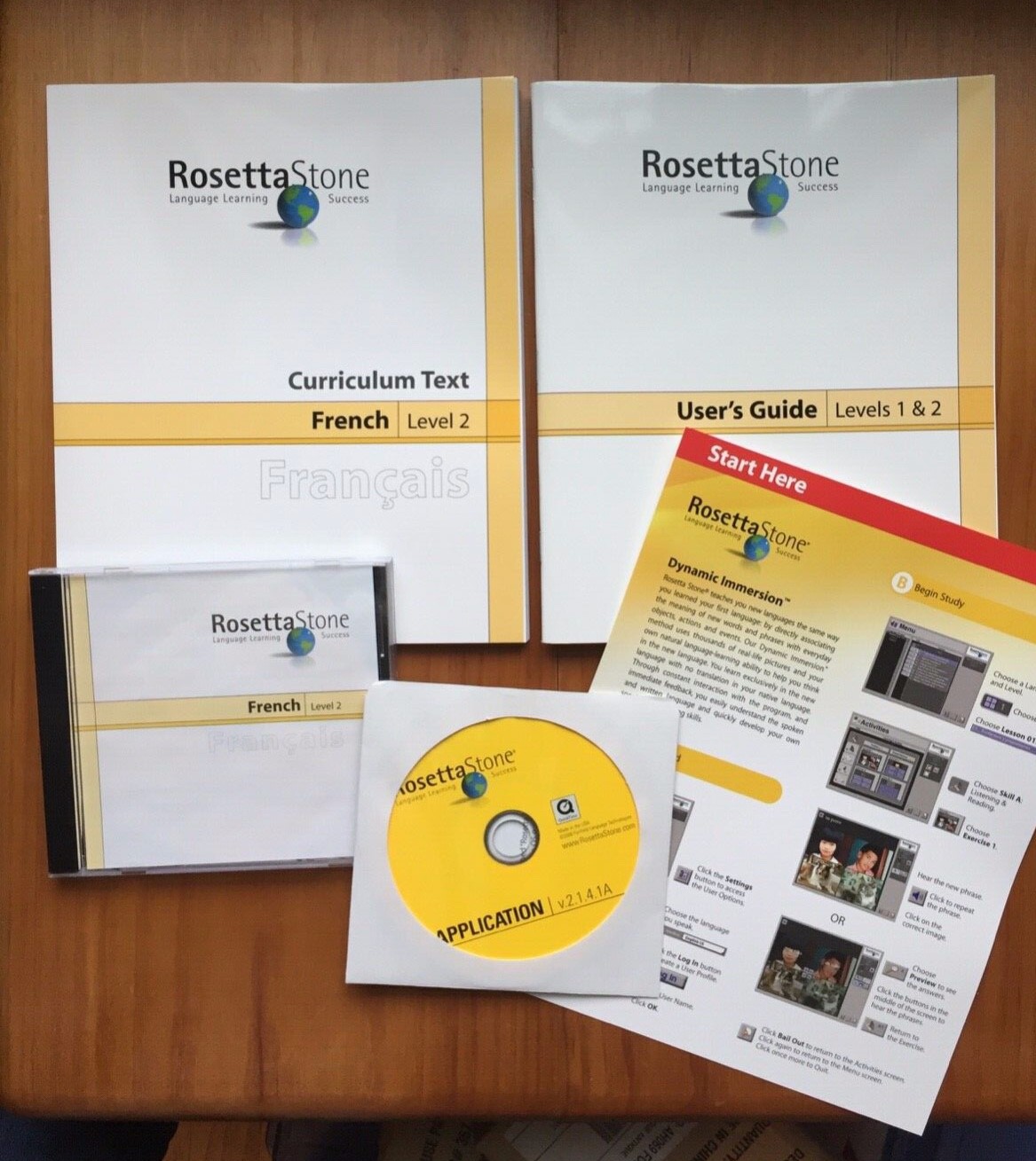 New-open box, Rosetta Stone French Level 2 Windows MAC, FOR AGE 6+ | eBay