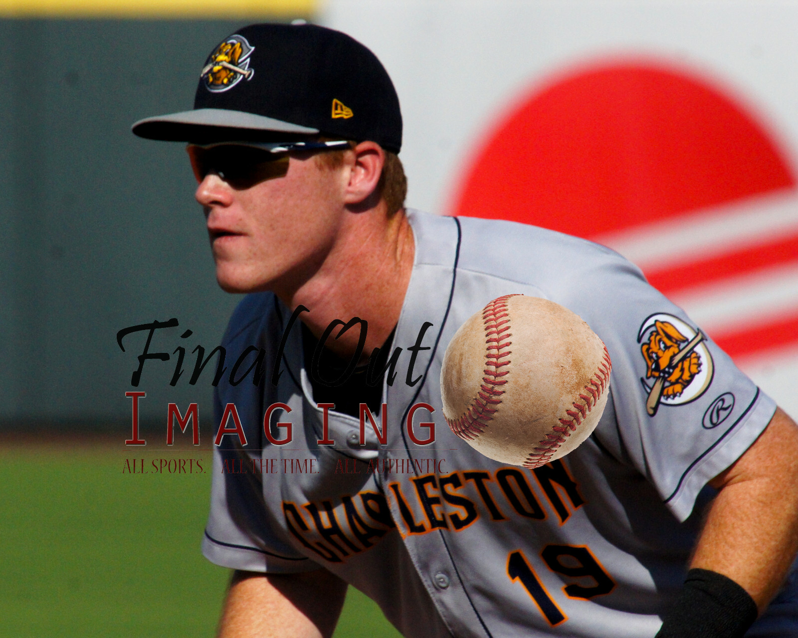 New York Yankees - Charleston Riverdogs - Eric Wagaman - 8x10 Photo ...