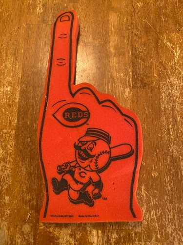 Cincinnati Reds Baseball MLB Pointer Finger Foam Redlegs | eBay
