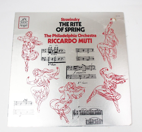 Stravinsky The Right Of Spring Ricardo Muti Vinyl LP 1979 Angel SZ ...