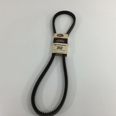 Gates 352 Green Stripe Notched V Belt TR30624 86200352 - Made In USA | eBay