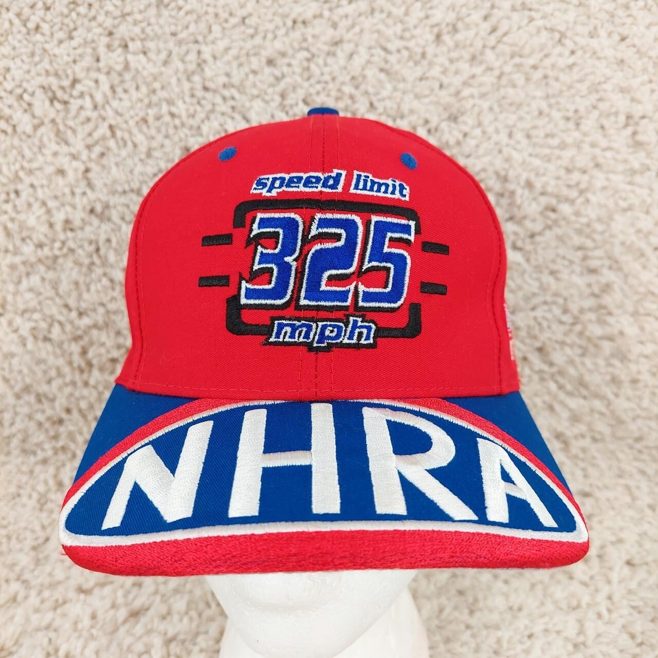 Vtg 90s NHRA Hot Rod Drag Racing Snapback Cap Hat Spe… - Gem