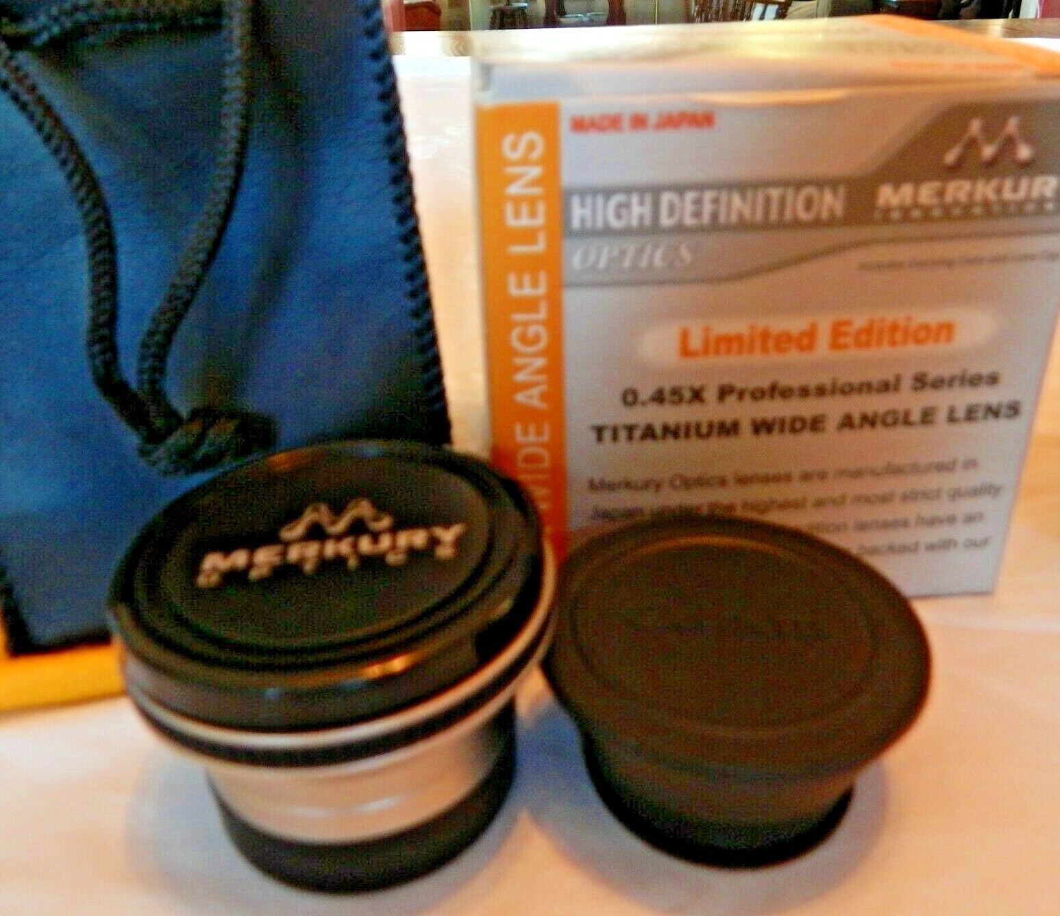 Bundle of 4 MERKURY INNOVATIONS & More 37mm Camera Lenses Wide Angle ...