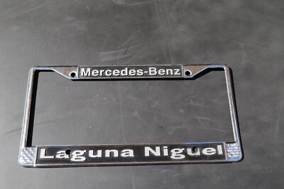 MERCEDES-BENZ of Laguna Niguel, California metal License Plate Frame | eBay