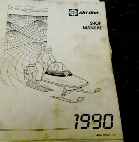 1990 Ski-Doo Bombardier 3643 Cheyenne Snowmobile Shop Service Repair ...