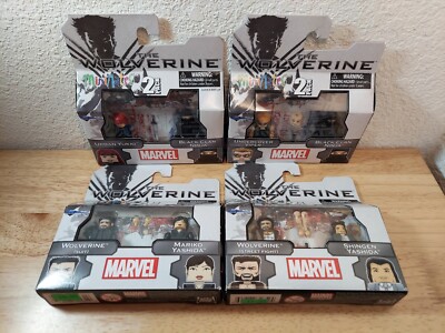Minimates Marvel The Wolverine lot MM52 Yukio Viper Ninja Mariko ...