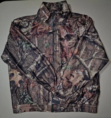 Field Stream Camo Jacket Large No Scent Silver HydroProof Waterproof ...