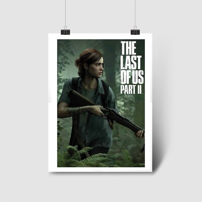 TLOU Old Ellie Poster | Classic Game Art | High Quality Prints | eBay