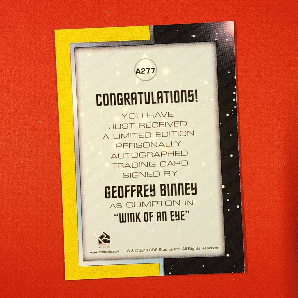5-08-21 PWE 2014 star trek tos portfolio prints a277 geoffrey binney ...